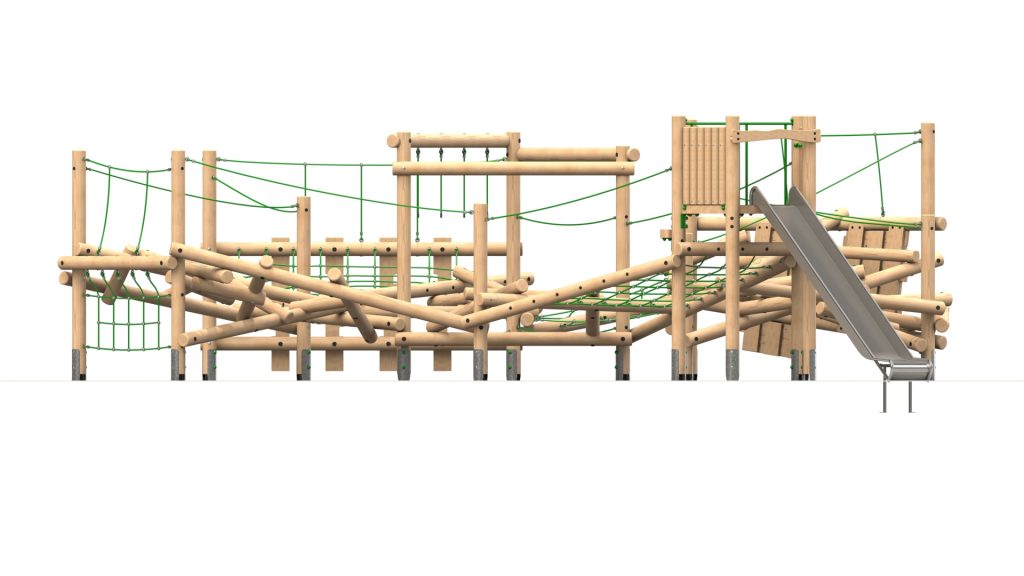 Clamber Stack Padrino with Slide - IQ Play